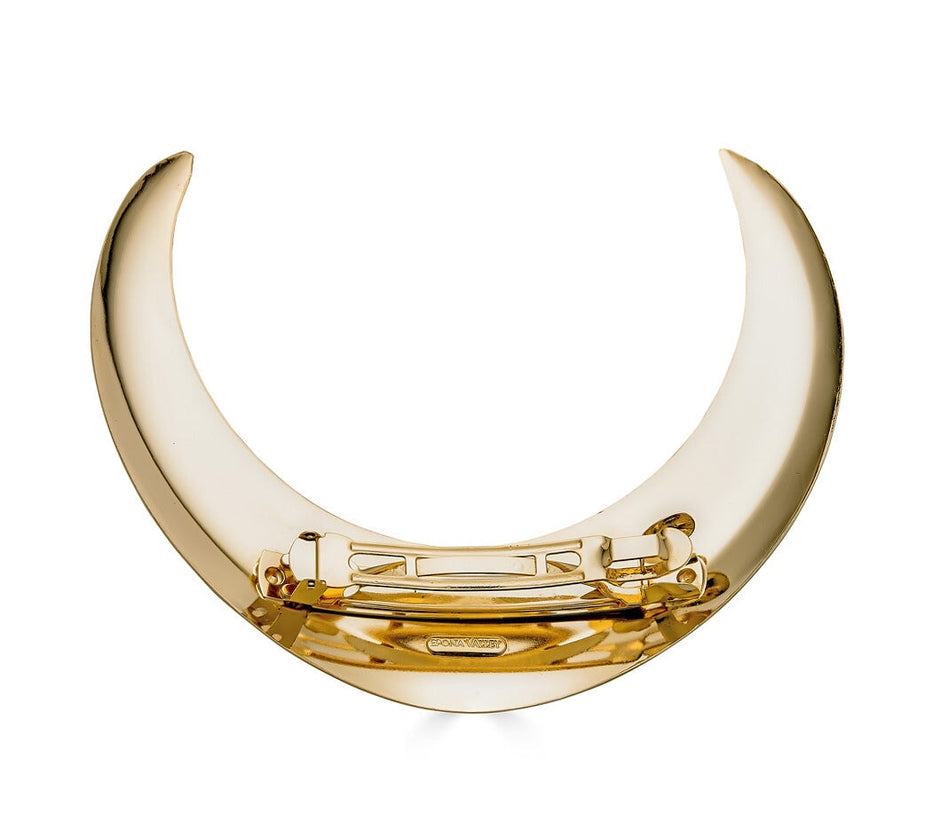 CRESCENT MOON BARRETTE – Epona Valley